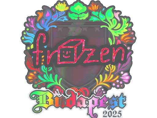 Sticker | frozen (Holo) | Budapest 2025 — CS:GO/CS2 Wiki by CS.MONEY