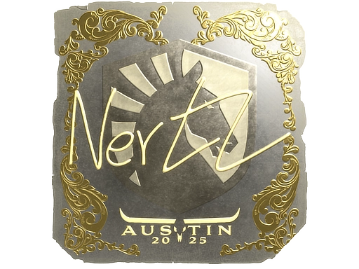 Sticker | NertZ (Gold) | Austin 2025 — CS:GO/CS2 Wiki by CS.MONEY