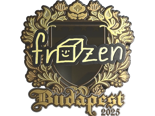 Sticker | frozen (Gold) | Budapest 2025 — CS:GO/CS2 Wiki by CS.MONEY
