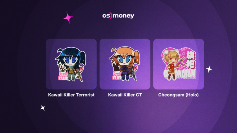 List of Best Skins and Stickers with Girls and Women in CS2