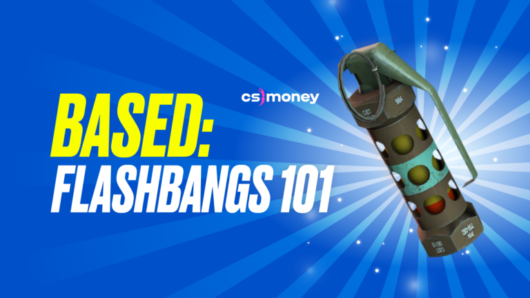 How flashbang works in CS:GO | How to throw flashbang