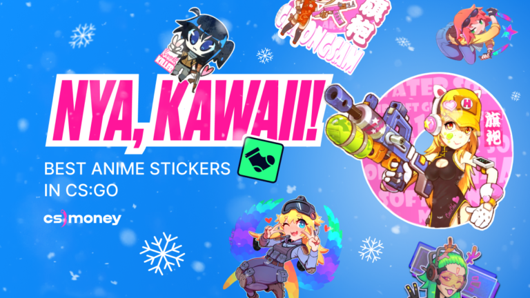The best anime stickers in CS:GO/CS2