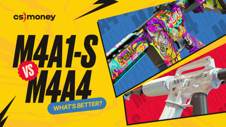 M4A1-S vs M4A4: Which is better in CS2 in 2025?