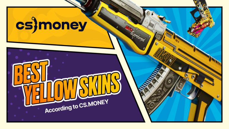 The Best Yellow Themed CS2 Inventory in CS2: Skins, Knife + Gloves Combo