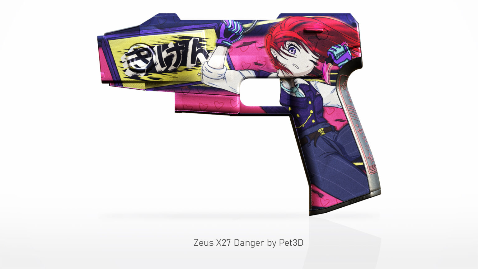 First amazing regular and Zeus skins for CS2 from the Workshop!