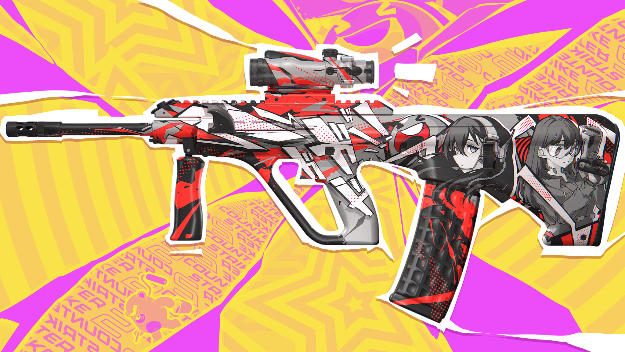 First amazing regular and Zeus skins for CS2 from the Workshop!