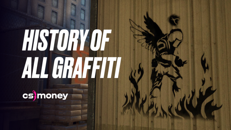 All CS:GO/CS2 Esports Graffiti listed and explained with highlights