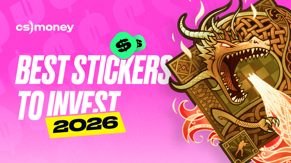 The Best CS2 Stickers to Invest in 2026