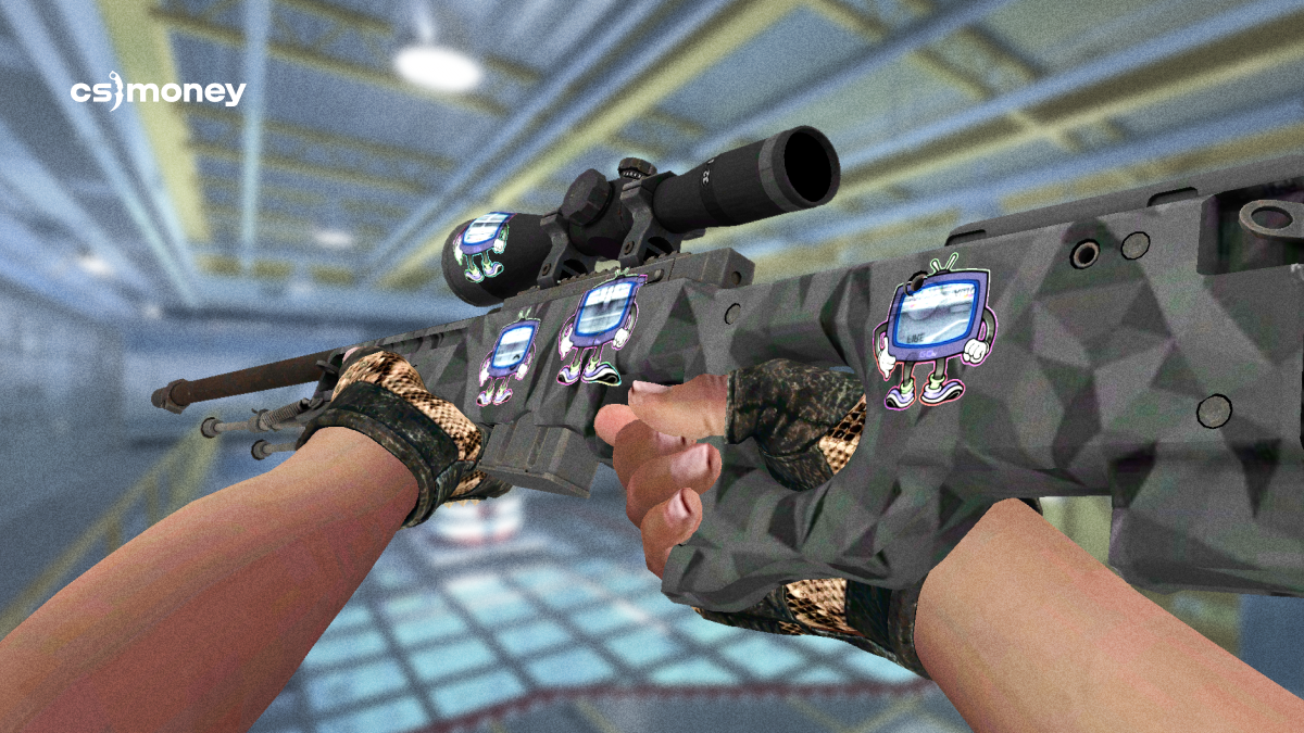 Best lenticular stickers in Counter-Strike