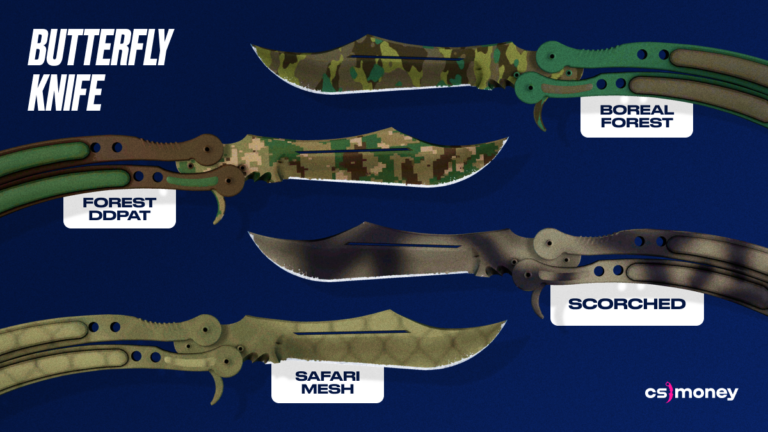 All Butterfly Knives Listed: Prices, Names, Patterns. Ultimate Guide