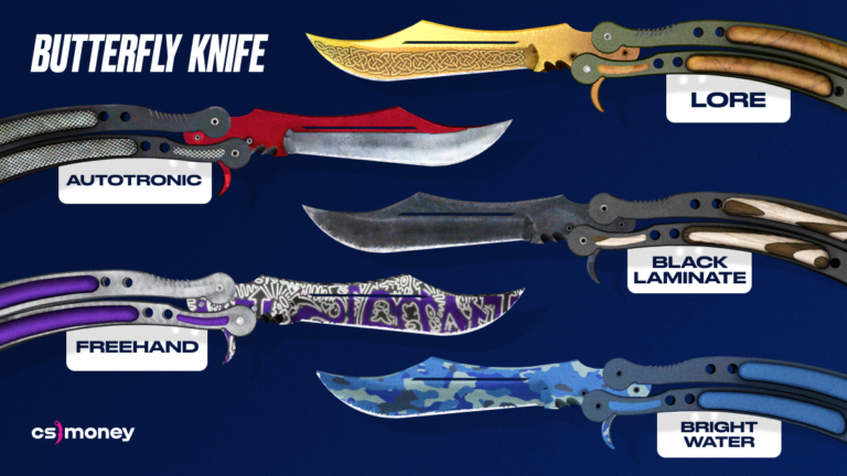 All Butterfly Knives Listed: Prices, Names, Patterns. Ultimate Guide