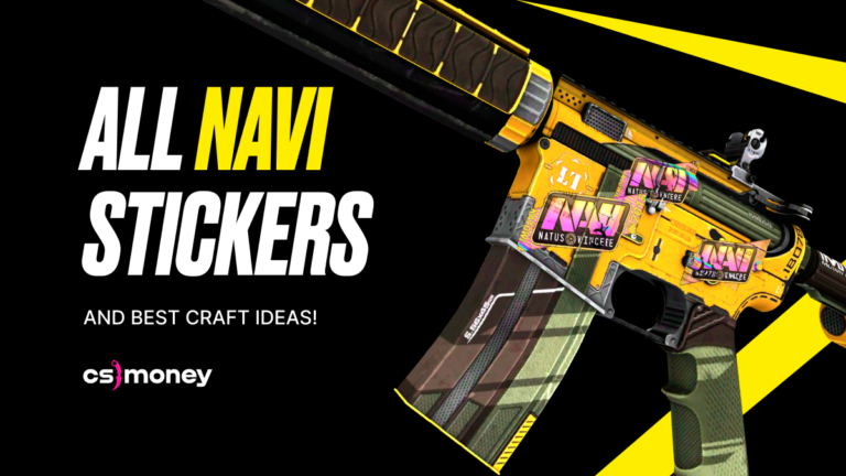 All NAVI stickers in CS2 and best craft combos for them: list