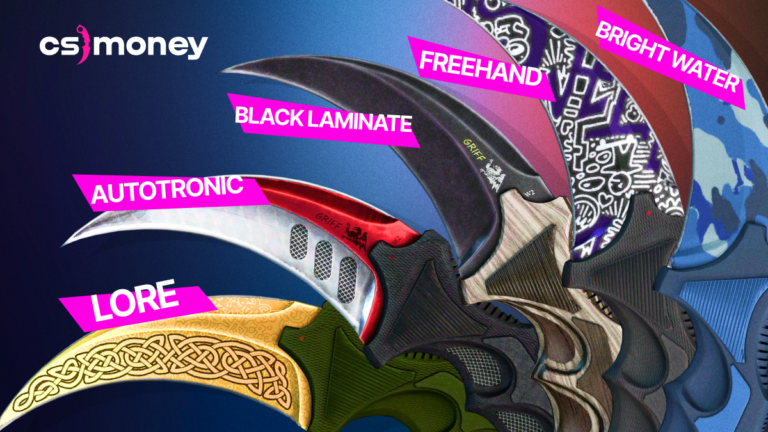 All Karambit Knives in CS2: Ultimate Guide to Phases, Prices, Rarity