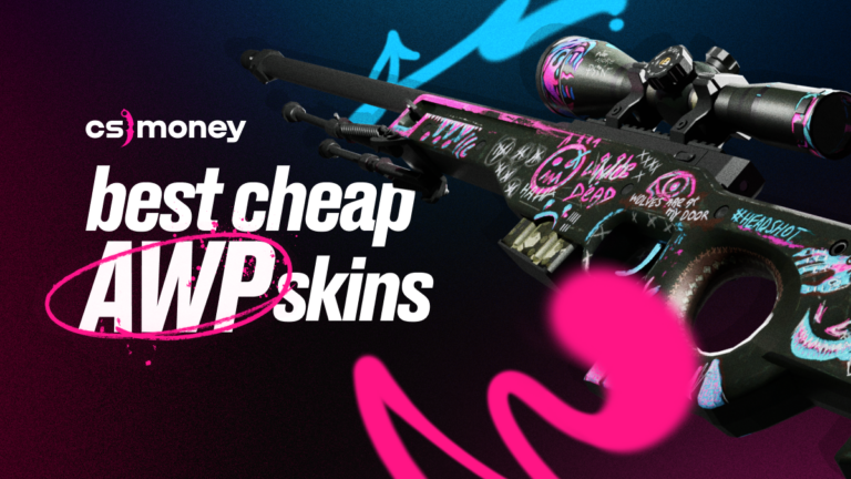 Top-7 Best Cheap and Great AWP Skins in CS2: Prices & Stickers