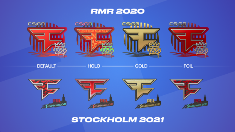 List of All FaZe Clan Stickers from All Majors in CS:GO and CS2
