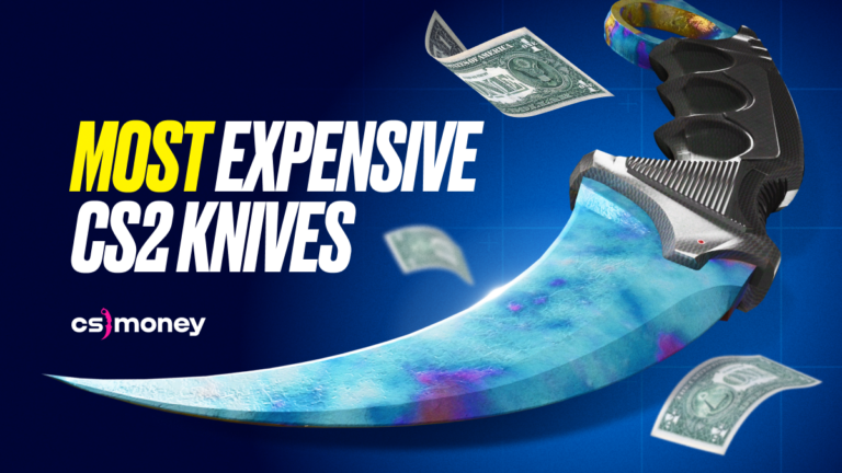 List of Most Expensive CS2 Knives: Karambits, BFs, M9s, etc.