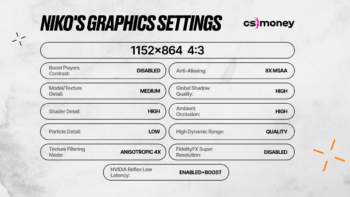 G2 Niko's CS2 Settings in 2026: Configs Guide & Explanation