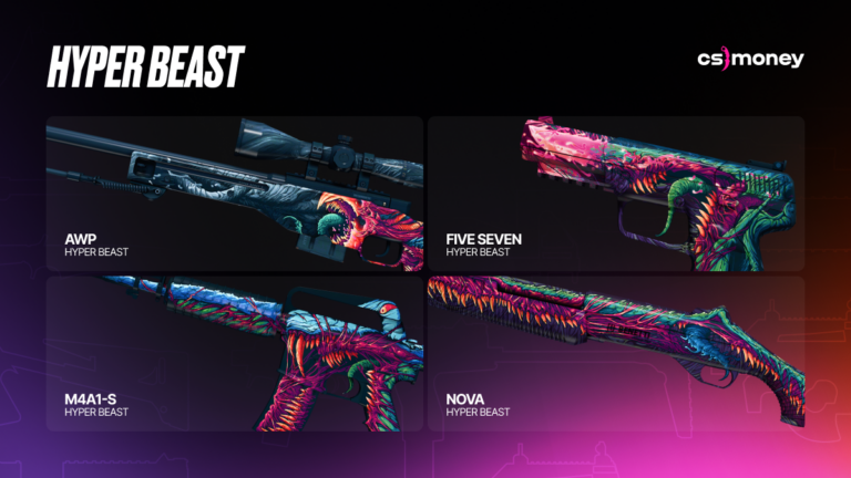 Best Skin Series in CS2: Printstream, Hyper Beast, Asiimov, etc.