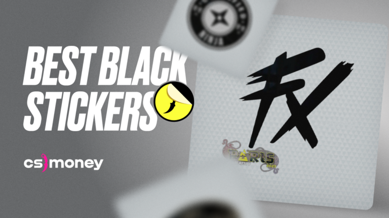 Top-10 Best Black Stickers in CS2 in 2026: List with Prices
