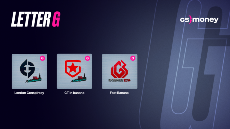 All Stickers with Letters in CS2: How to Make Words from Stickers