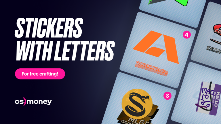 All Stickers with Letters in CS2: How to Make Words from Stickers