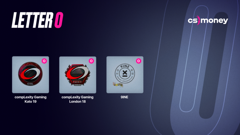 All Stickers with Letters in CS2: How to Make Words from Stickers