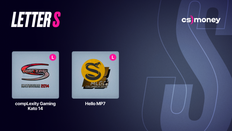 All Stickers with Letters in CS2: How to Make Words from Stickers