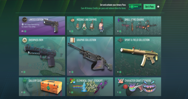 Ultimate Armory Battle Pass Guide in CS2: How to Farm Credits/Stars