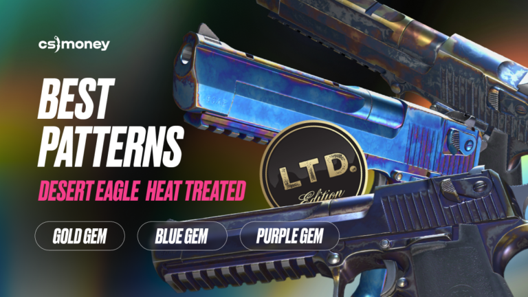Deagle Heat Treated Pattern Guide: Blue, Gold, Purple Gems