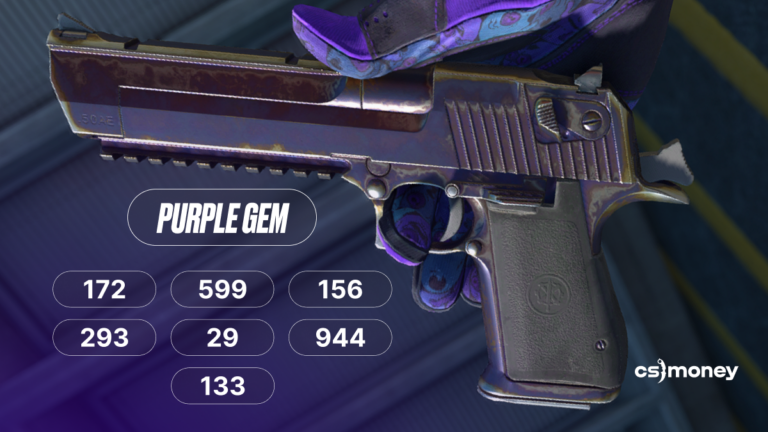 Deagle Heat Treated Pattern Guide: Blue, Gold, Purple Gems
