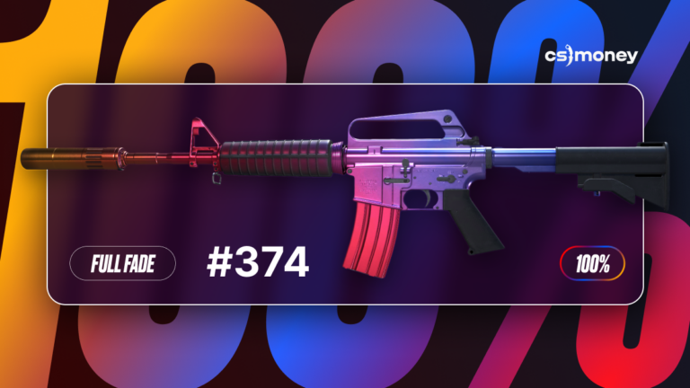 All the Best M4A1-S Fade Patterns and Full Fade Number