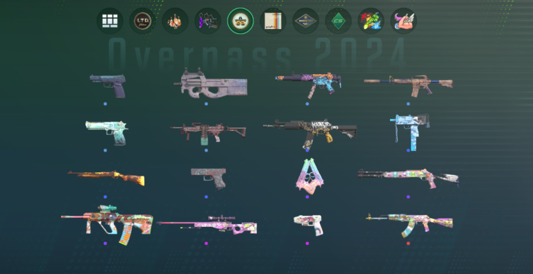 New CS2 Collections: Sport & Field, Graphic, Overpass 2024 + Deagle ...