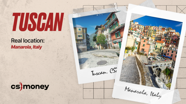 Where are the maps from CS2 actually located IRL?