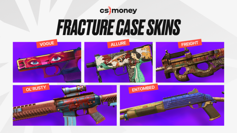 All Fracture Case Skins Listed: Best + Trivia