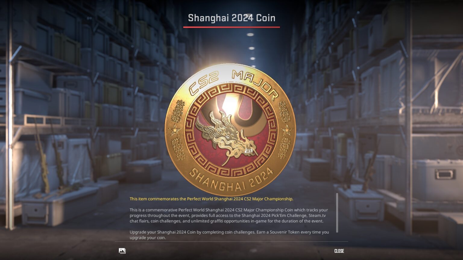 CS2 Update Brings Shanghai Major Viewer Pass, Stickers, Rent