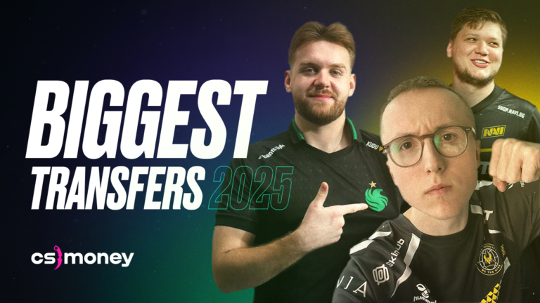 Five biggest CS2 esports transfers of early 2025