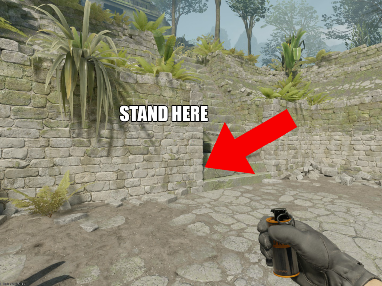 Best grenade lineups on Ancient in CS2