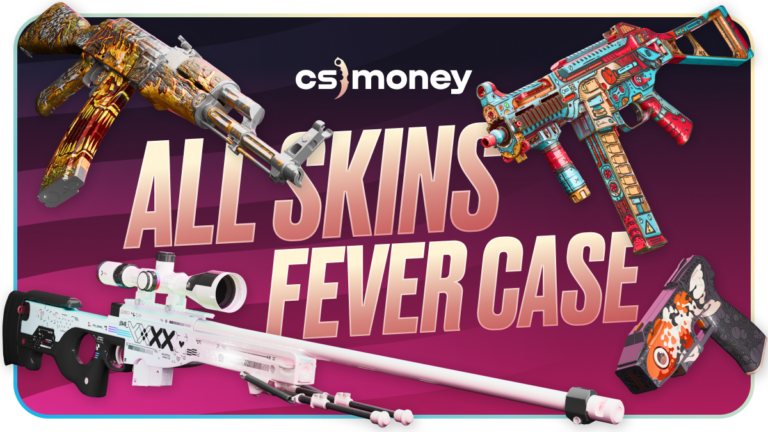 All CS2 skins from Fever Case
