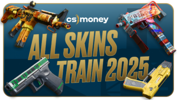 All skins from Train 2025 collection