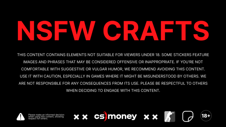 Best 18+ CS2 crafts: butts, boobs, and other NSFW