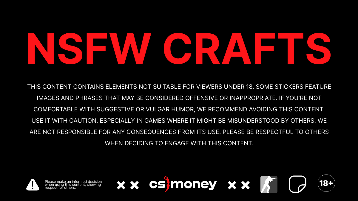 Best 18+ CS2 crafts: butts, boobs, and other NSFW