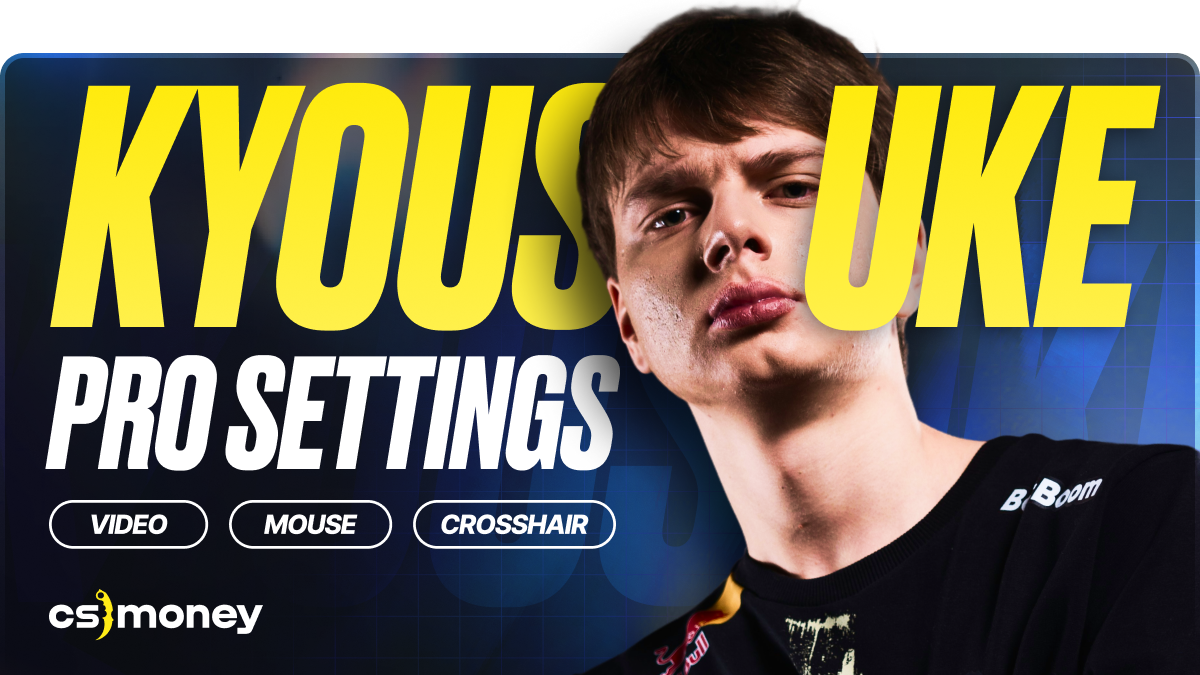 Kyousuke’s CS2 Settings in 2025: Config, Viewmodel, Crosshair & Setup