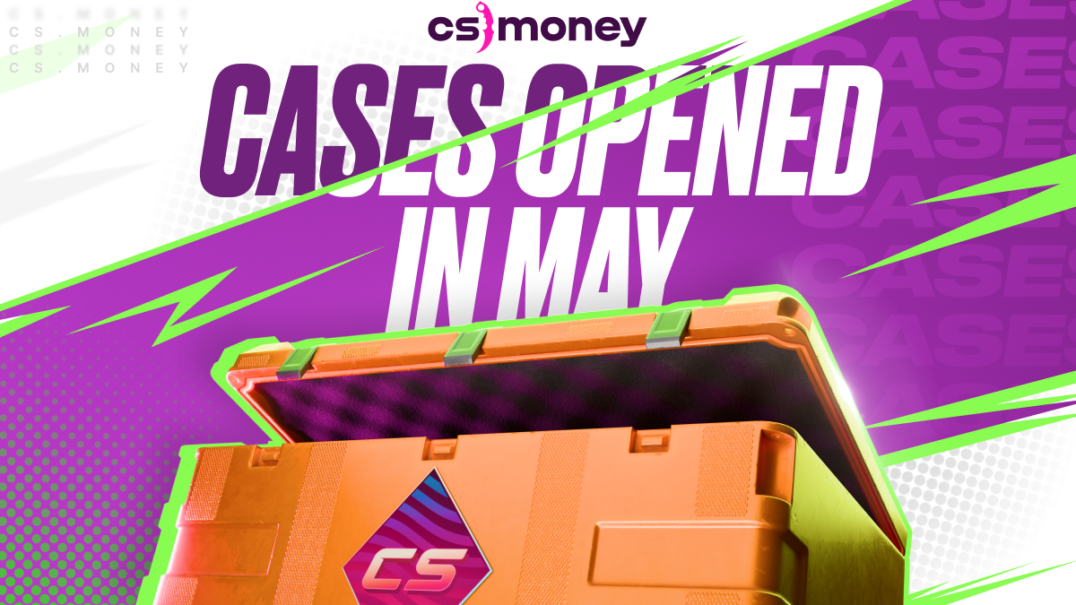 How Many Cases Did Players Open in May 2025 in CS2?