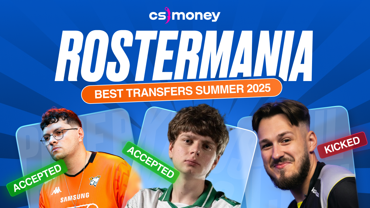 Biggest Summer 2025 CS2 Transfers – Before IEM Cologne