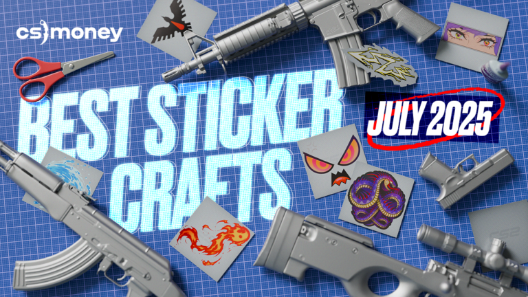 Best CS2 Sticker Crafts of July – Full Craft Guide