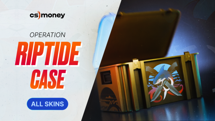 Full Skin List from the Operation Riptide Case