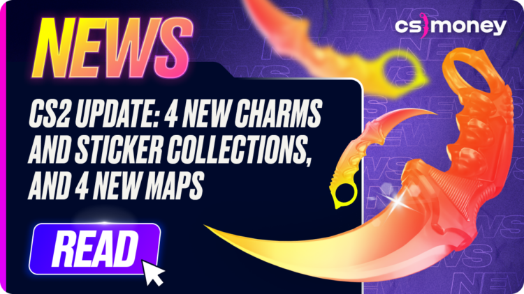 Counter-Strike 2 Update Adds New Maps, Stickers, and Charms