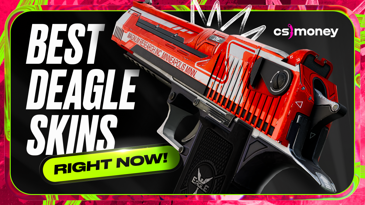 Best Desert Eagle Skins in CS2 — From Budget to Legendary