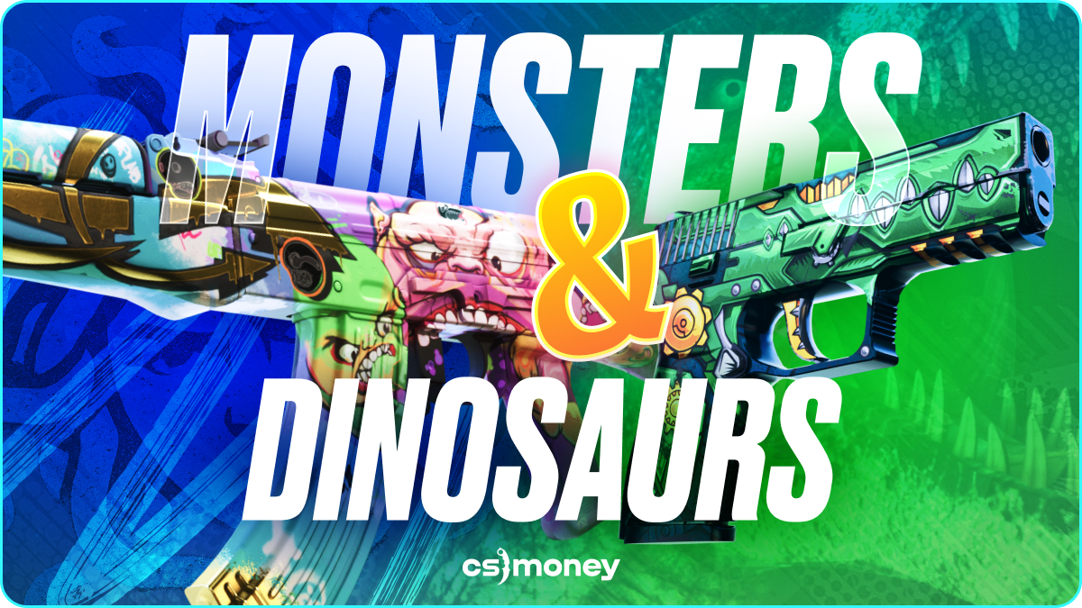 Top 7 Counter-Strike 2 monster and dinosaur skins