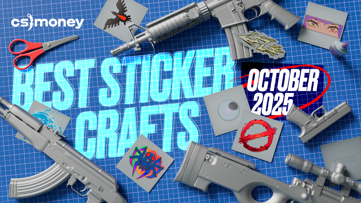 Top 5 Counter-Strike 2 Sticker Crafts of October